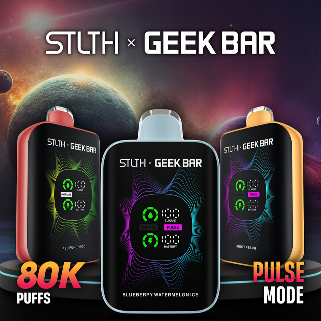 STLTH X GEEK BAR - 80K Puffs Disposable Vape (With Free Magsafe Compat ...